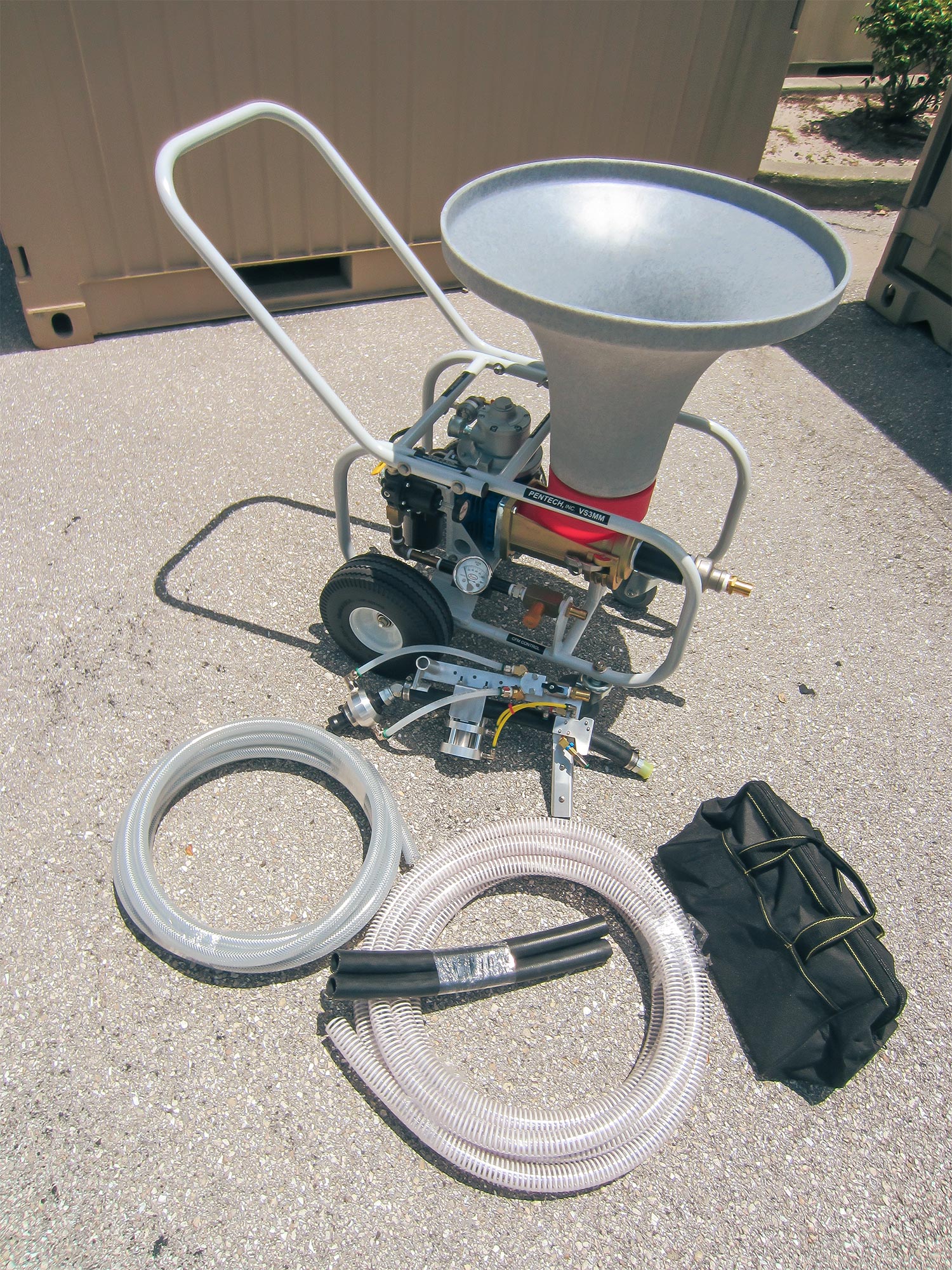 VS3MM Sprayer for Non-Skid Coatings - Pentech